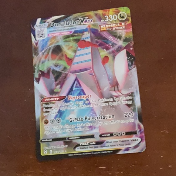 Pokémon | Toys | Duraludon Vmax Big Card Pokmon | Poshmark